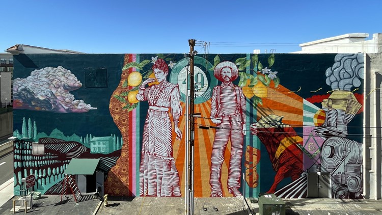 Roseville's newest mural completed | abc10.com
