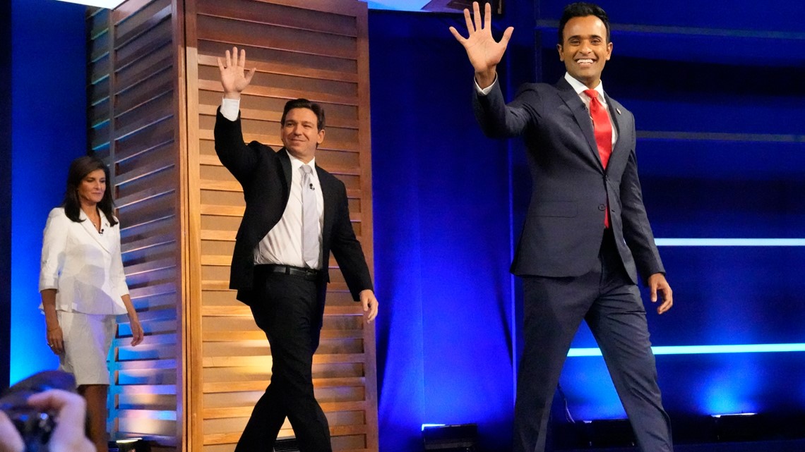 Republican presidential candidate debates: Nikki Haley targeted by ...