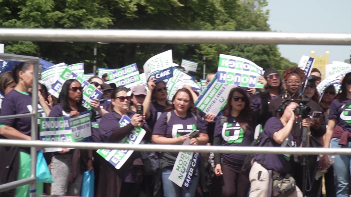 California nurses call for $500M for nursing shortage | abc10.com