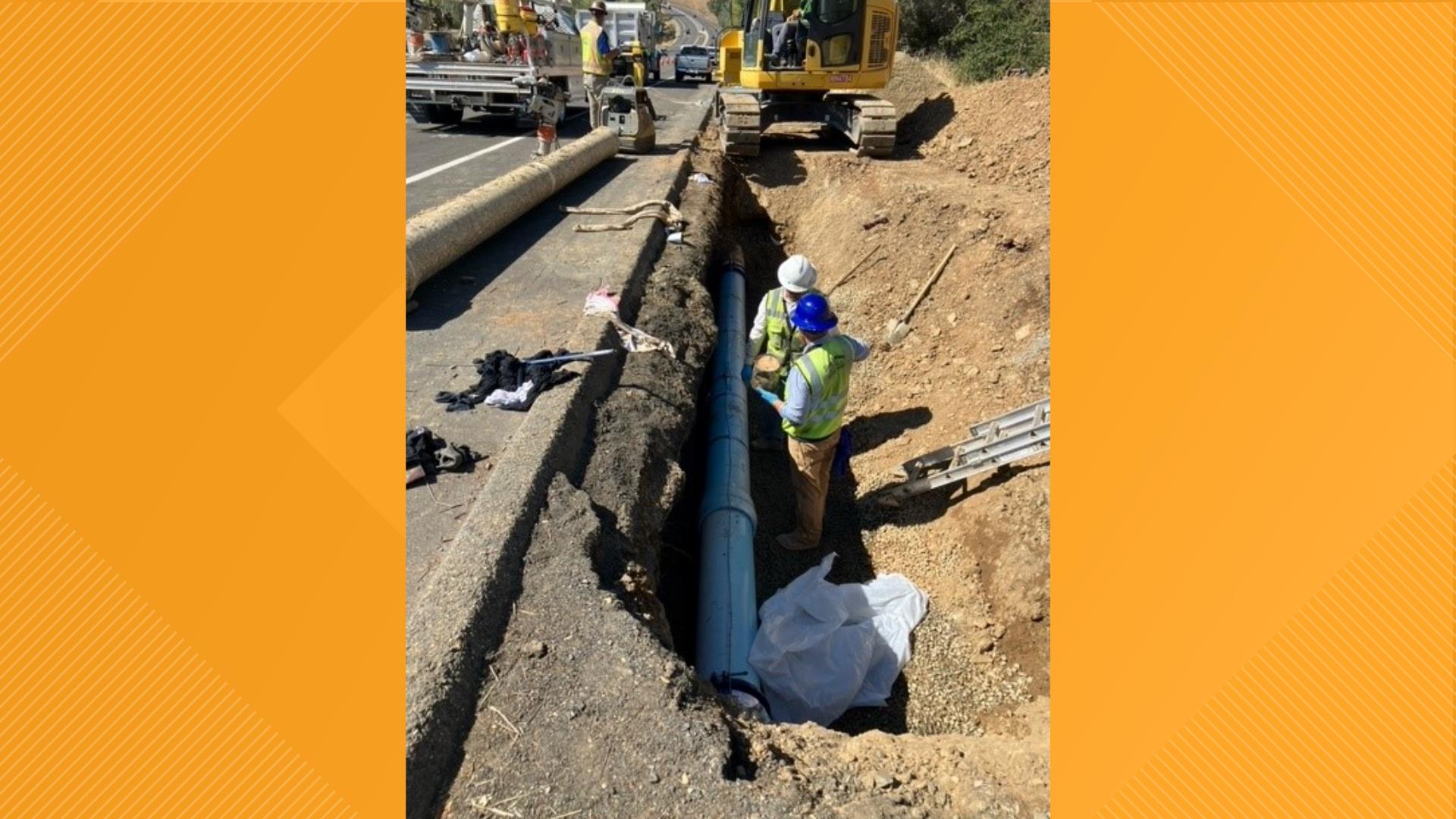 Sewage trickles into Folsom Lake after El Dorado Hills pipe leak ...