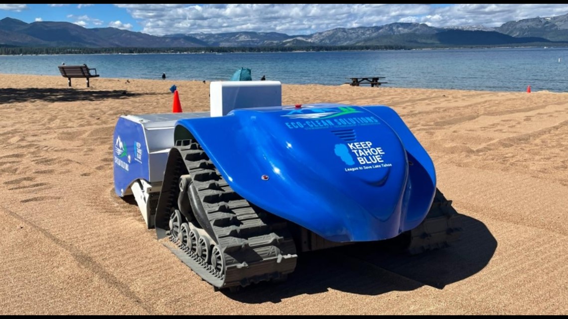 Meet the robot keeping Tahoe beaches clean | abc10.com