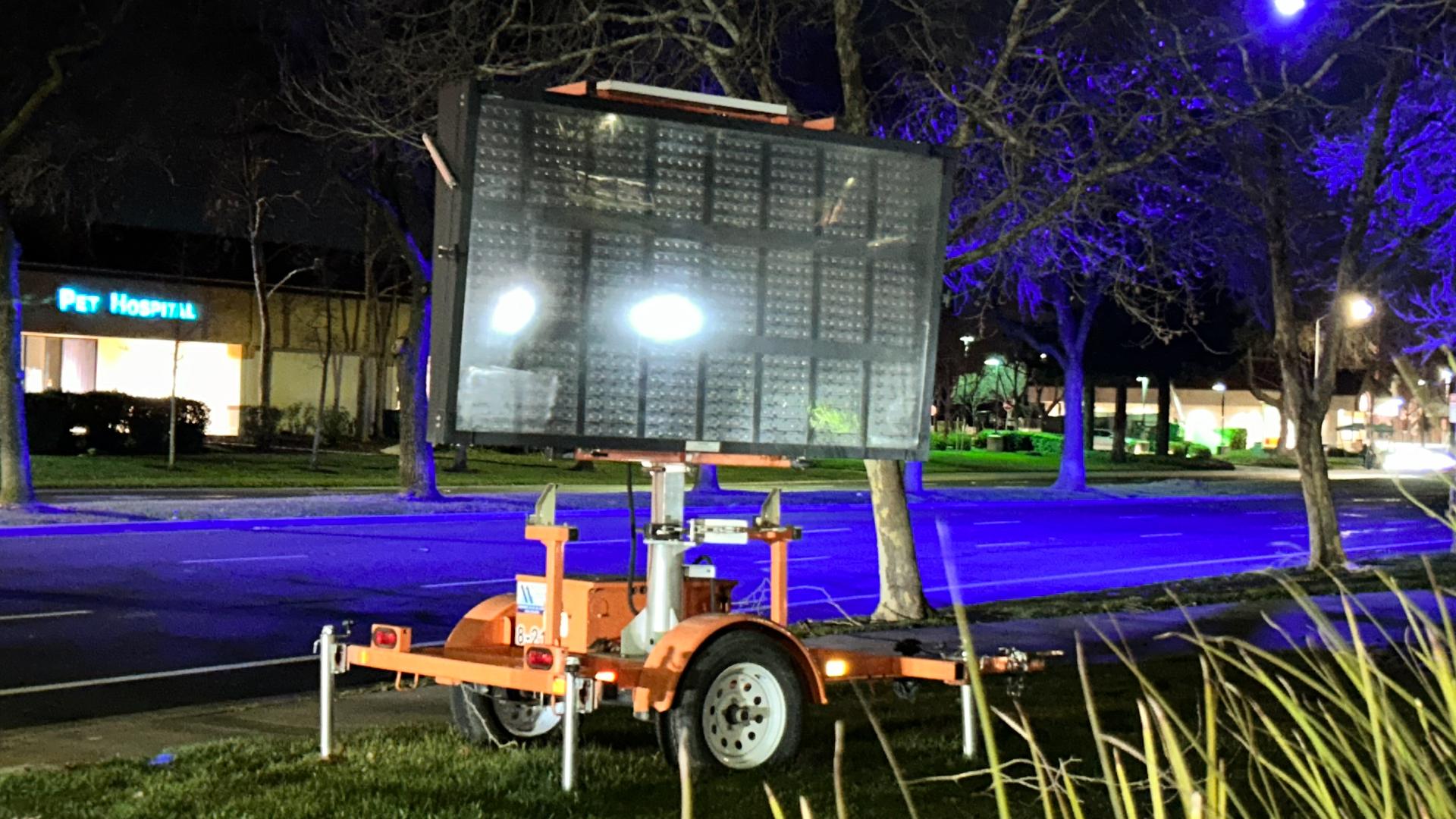 Racial slur shown on construction sign in Elk Grove | abc10.com