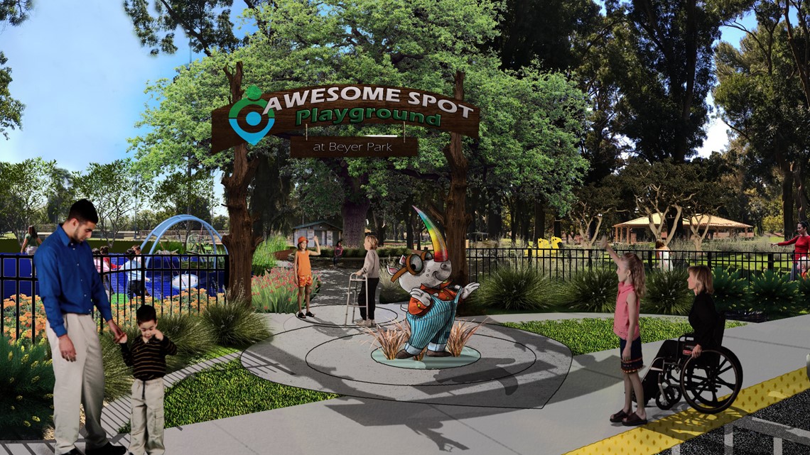 Awesome Spot Playground in Modesto reaches halfway point in funding ...