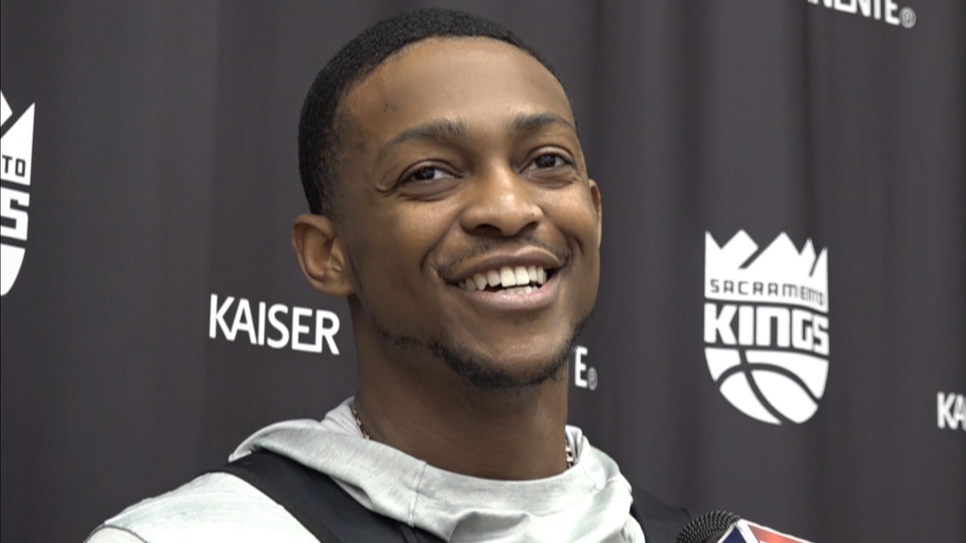 De'Aaron Fox talks about facing the Golden State Warriors and how the ...