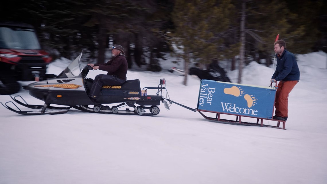 Why Bear Valley is Northern California's snowmobile town | abc10.com