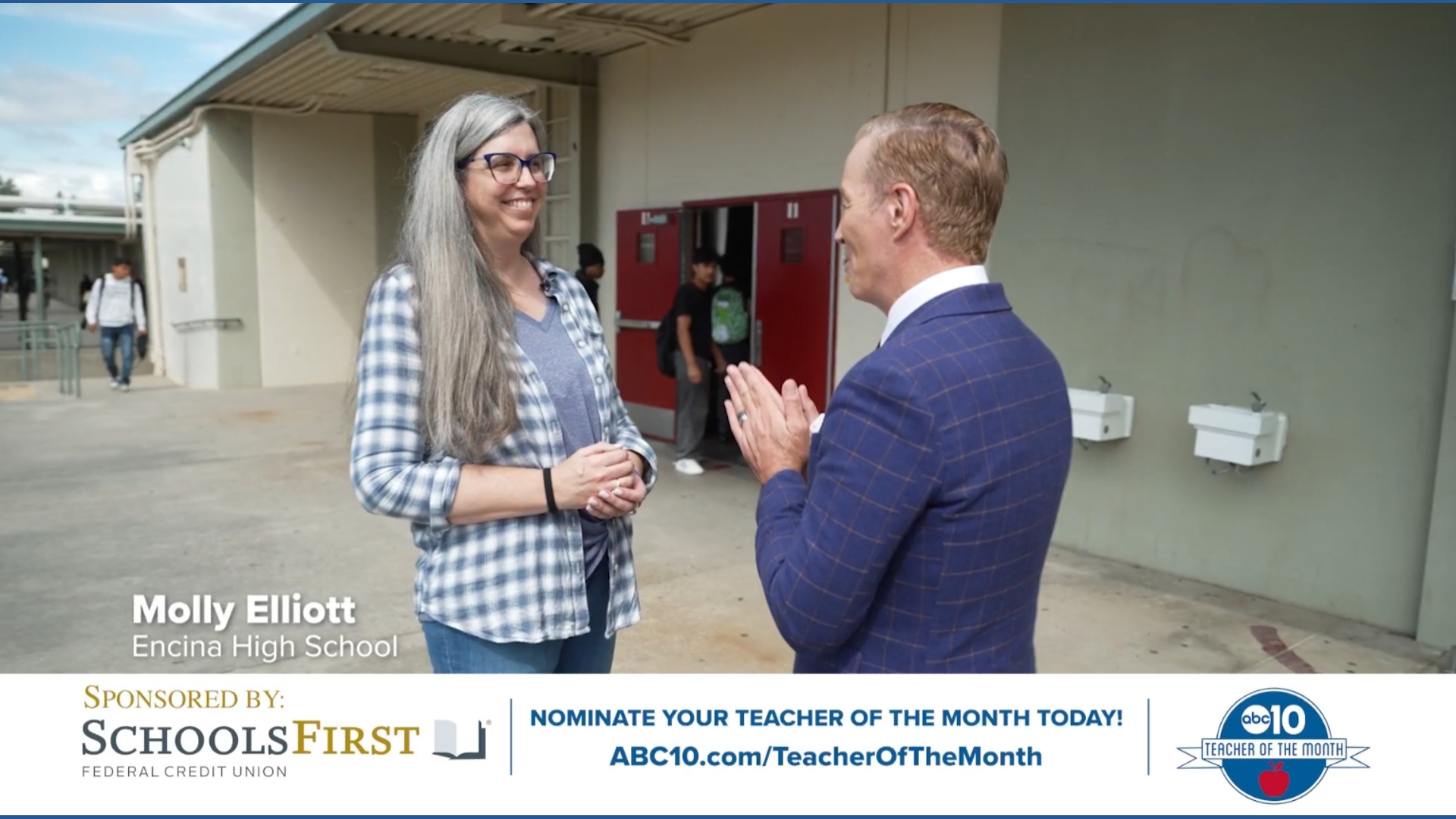 October 2025: ABC10’s Teacher of the Month is Molly Elliott | abc10.com