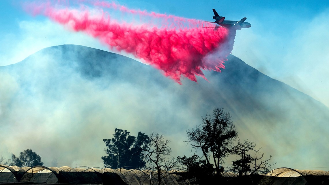 Maria Fire near Los Angeles causing CA firefighter struggles | abc10.com
