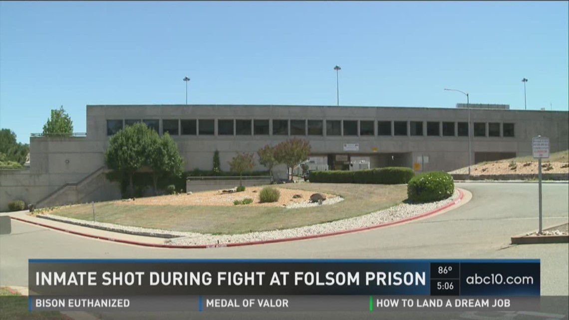 Inmate shot during fight at Folsom prison | abc10.com