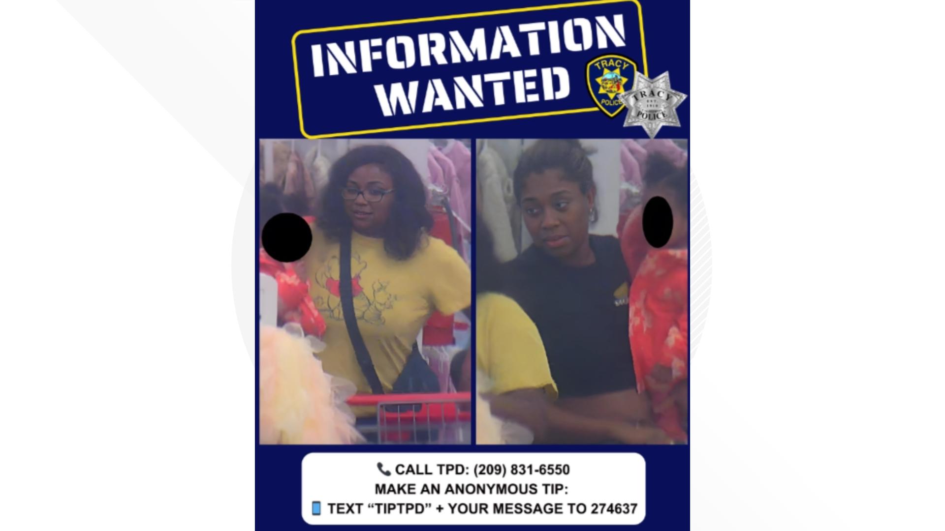 2 wanted for theft stealing at Tracy Target | abc10.com