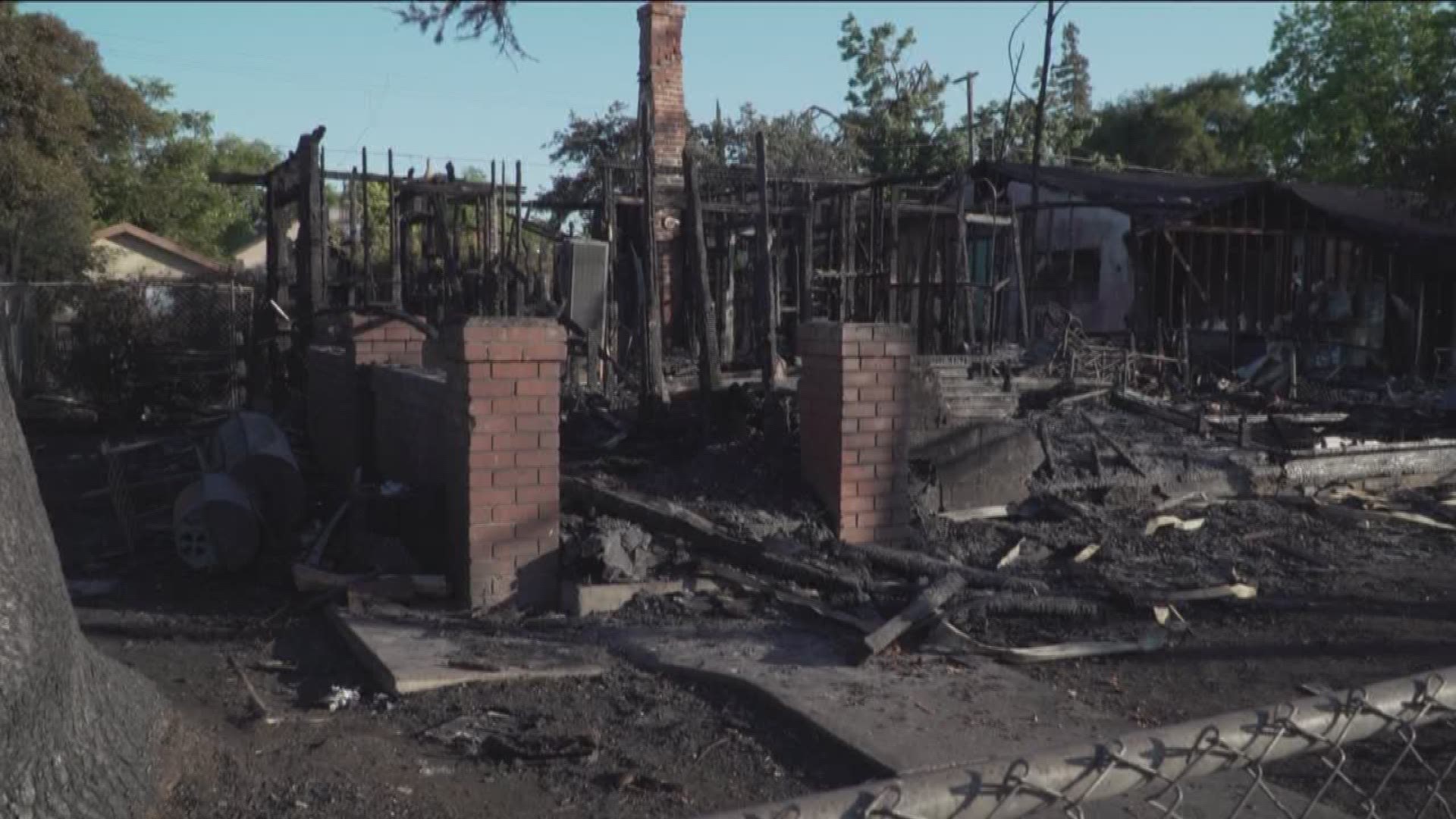 Pallet fire victims in Stockton rally together in support | abc10.com