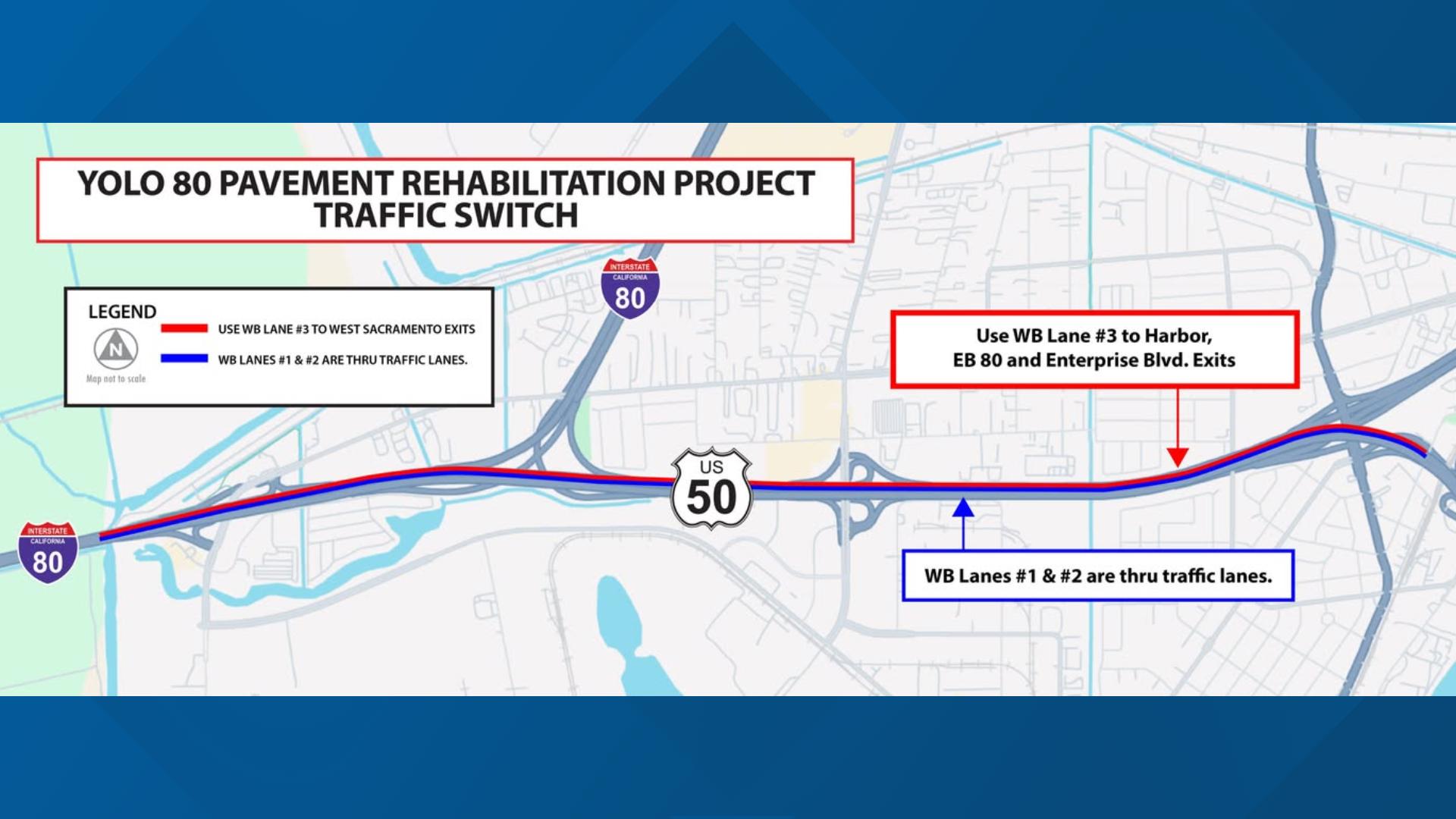 Caltrans lane change near Yolo Bypass catching many off guard | abc10.com