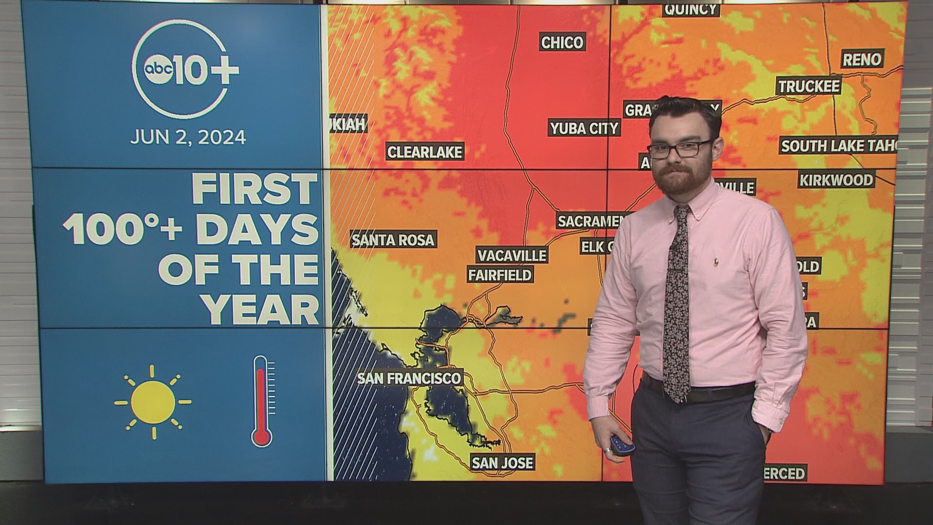 The first heat wave of the year for Northern California is almost here ...