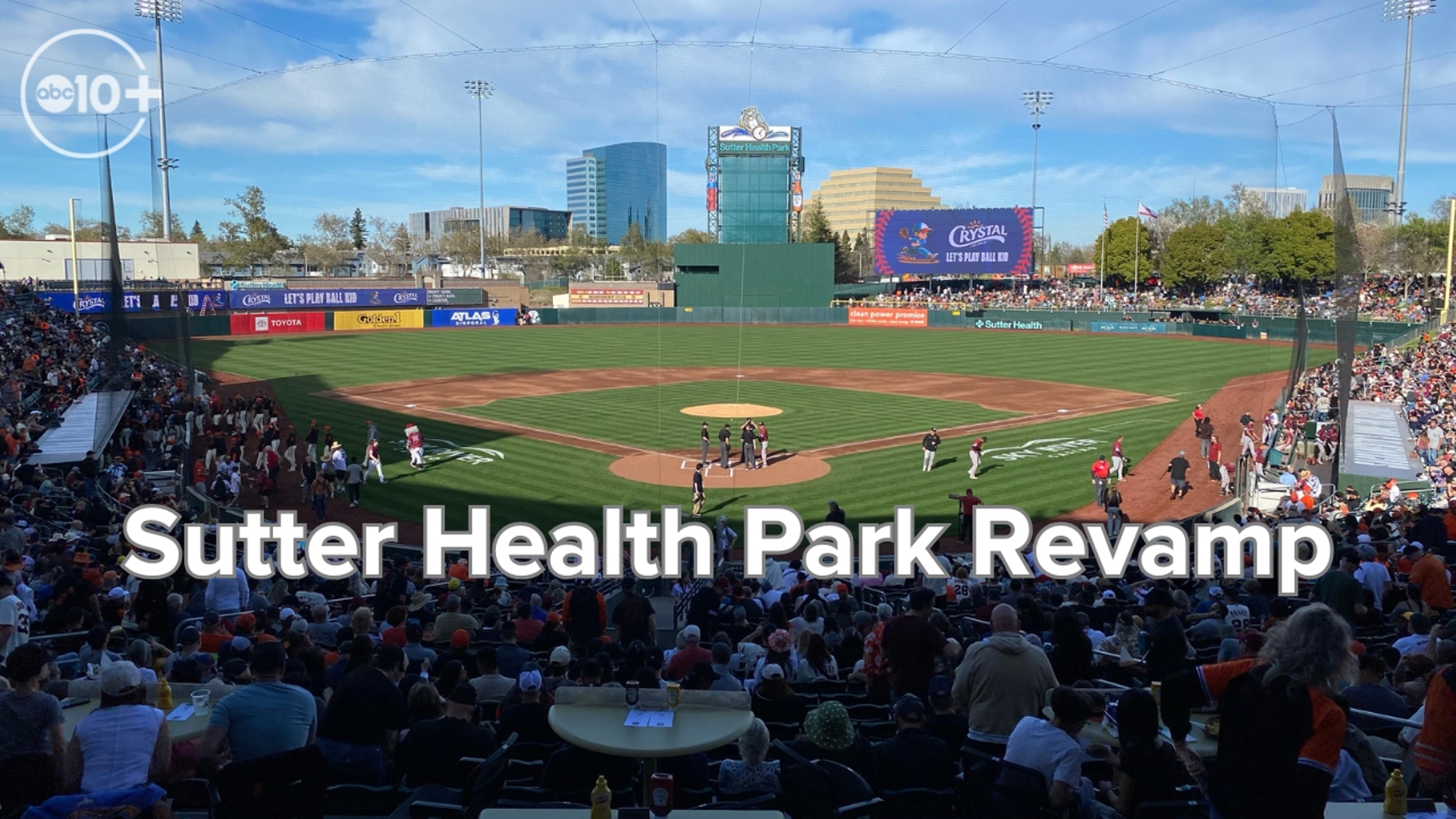Giants and River Cats clash in revamped Sutter Health Park | abc10.com