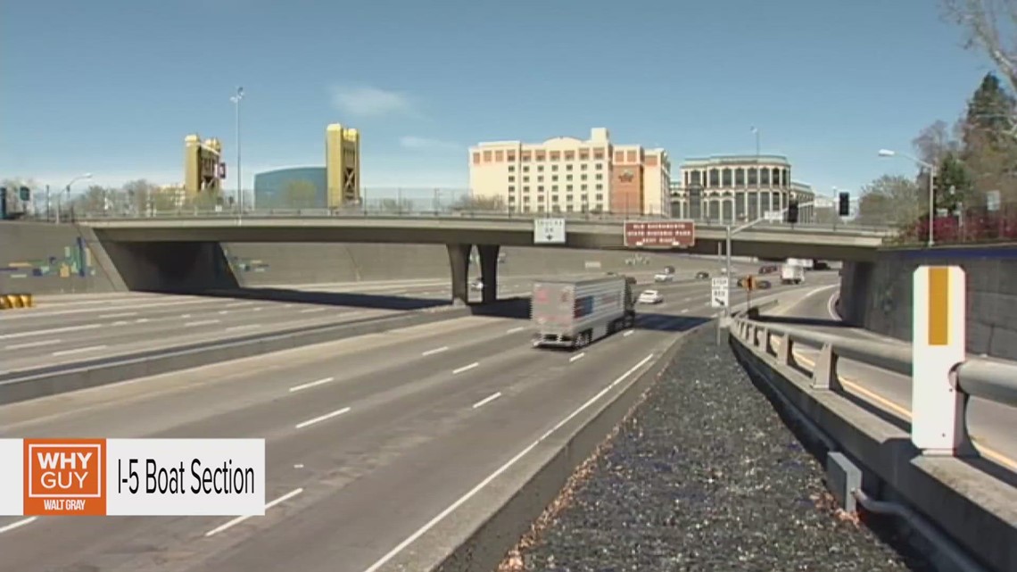Why is a section of I-5 in Sacramento called the boat section? | abc10.com