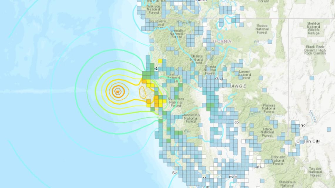 Northern California Earthquake: How far was it felt? | abc10.com