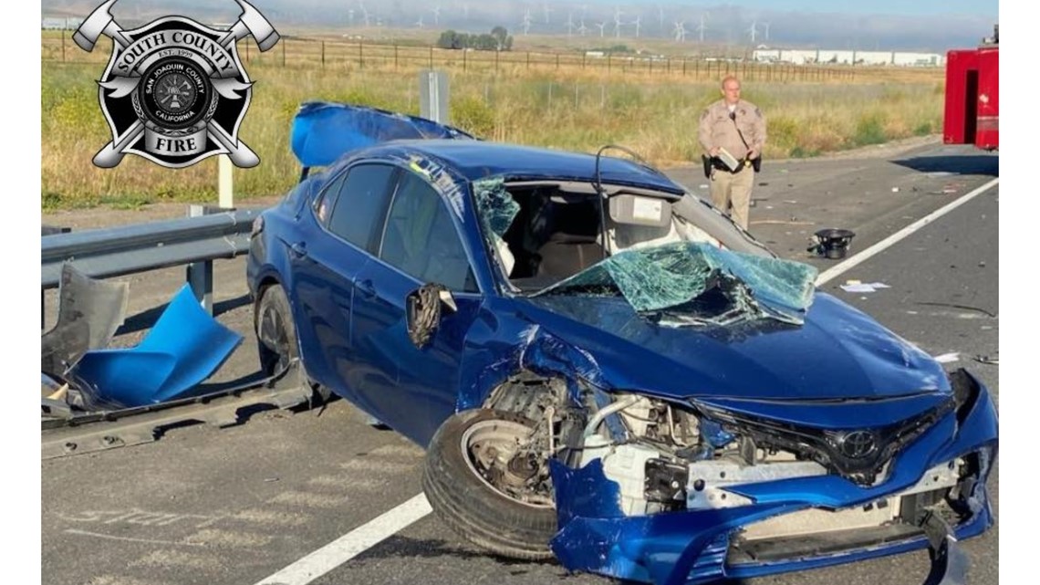 Accident on I-205 leaves 1 person in hospital in Tracy | abc10.com