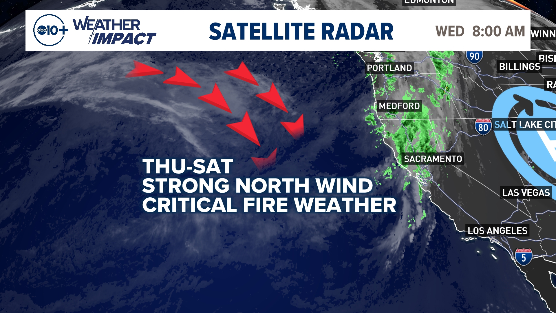 California Red Flag Warning: Increased fire risk starts Thursday ...