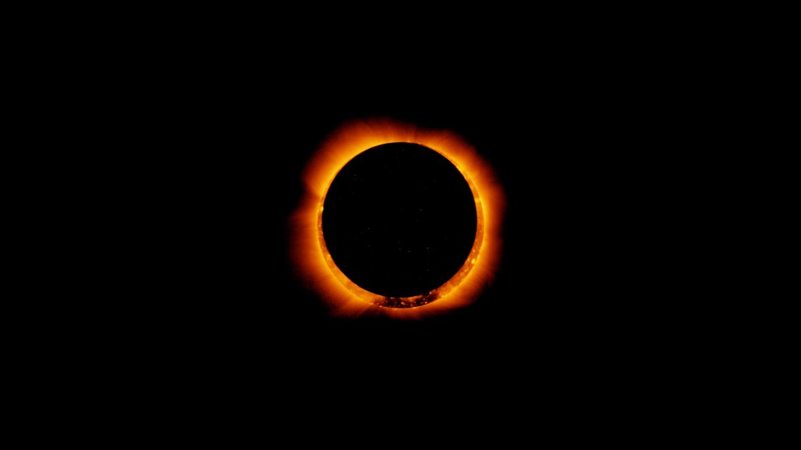 Ring of Fire solar eclipse timelapse | Video | abc10.com