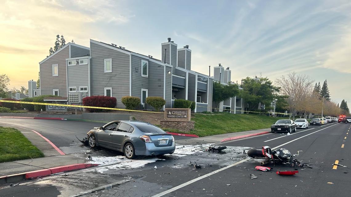 Motorcyclist injured in Rancho Cordova crash | abc10.com