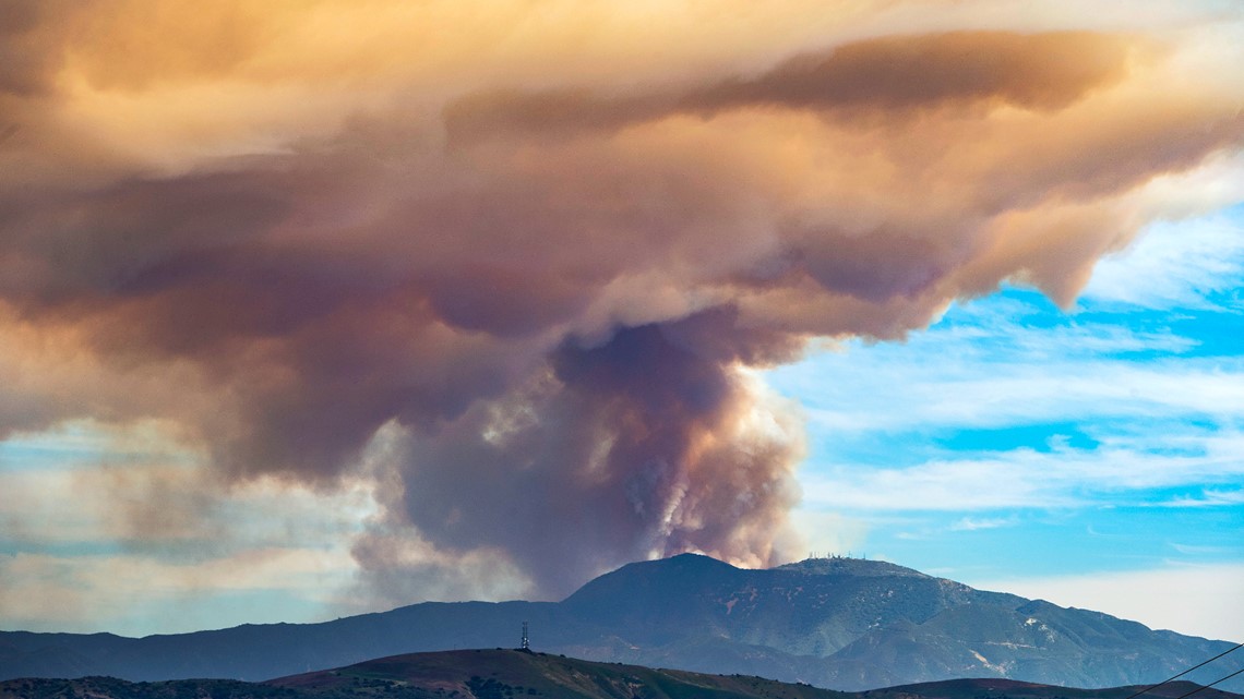 Jim Fire: Maps, updates on the fire near Rancho Santa Margarita | abc10.com