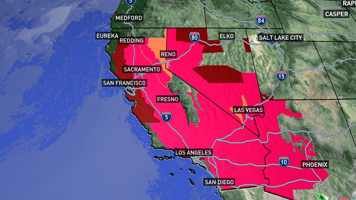 Dangerous heat could break records this weekend in California | abc10.com