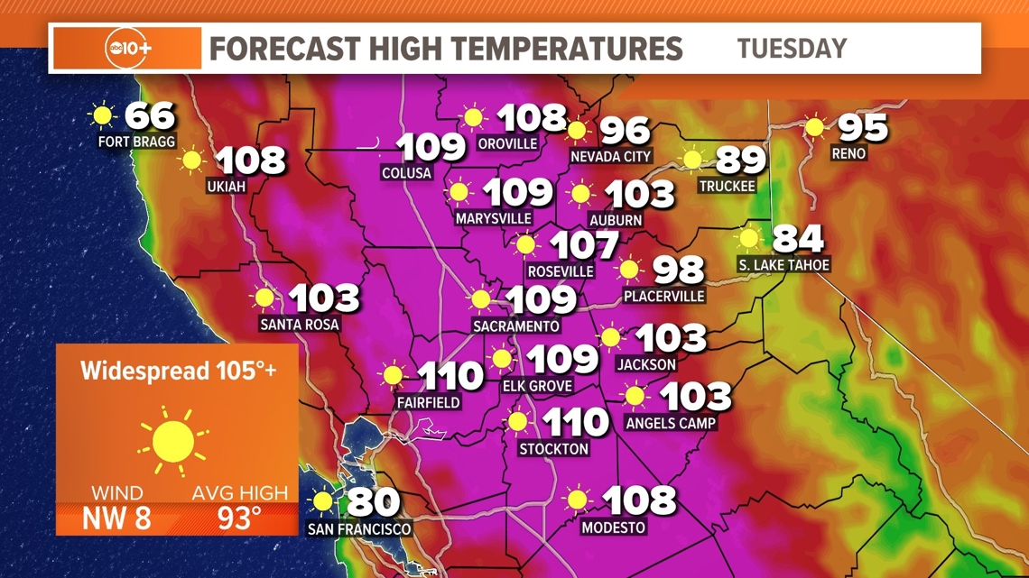 California heat wave forecast: When will it end? | abc10.com