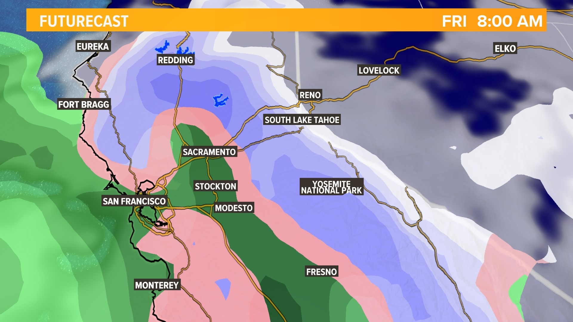 Low snow levels and wild weather for Northern California ahead | abc10.com