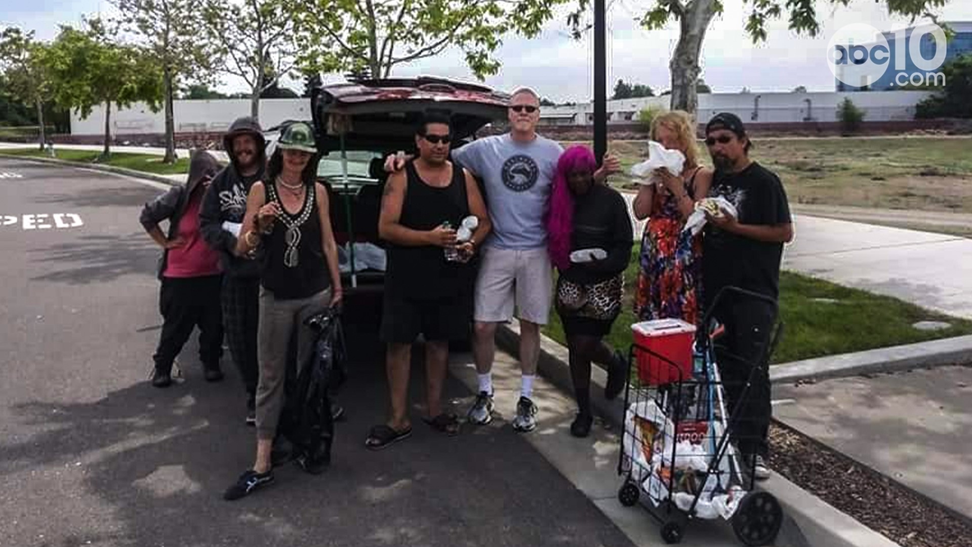 Sacramento homeless encampment clean-up crew honored | abc10.com