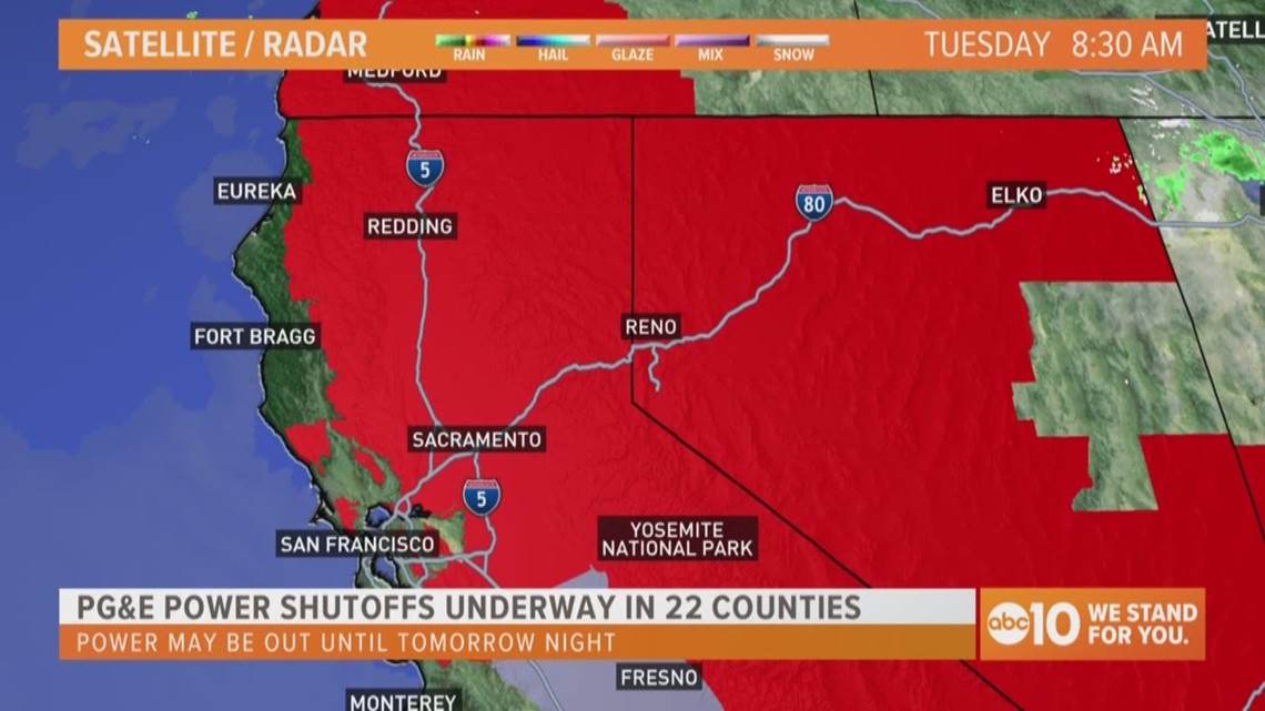 Fire conditions, Red Flag warning will continue into tomorrow | abc10.com