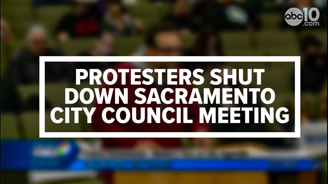 Protesters Shut Down Sacramento City Council Meeting Over Police