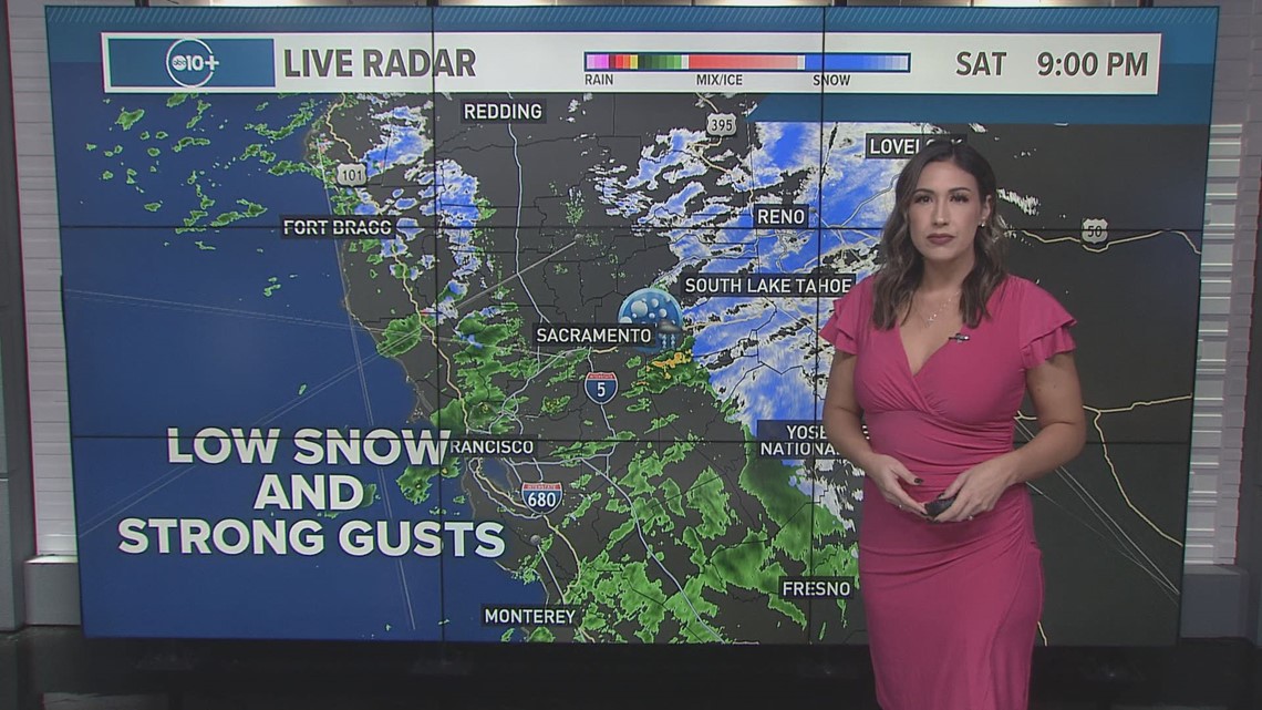 Sierra Blizzard Update: Foothills see snow as Sierra pummeled by ...