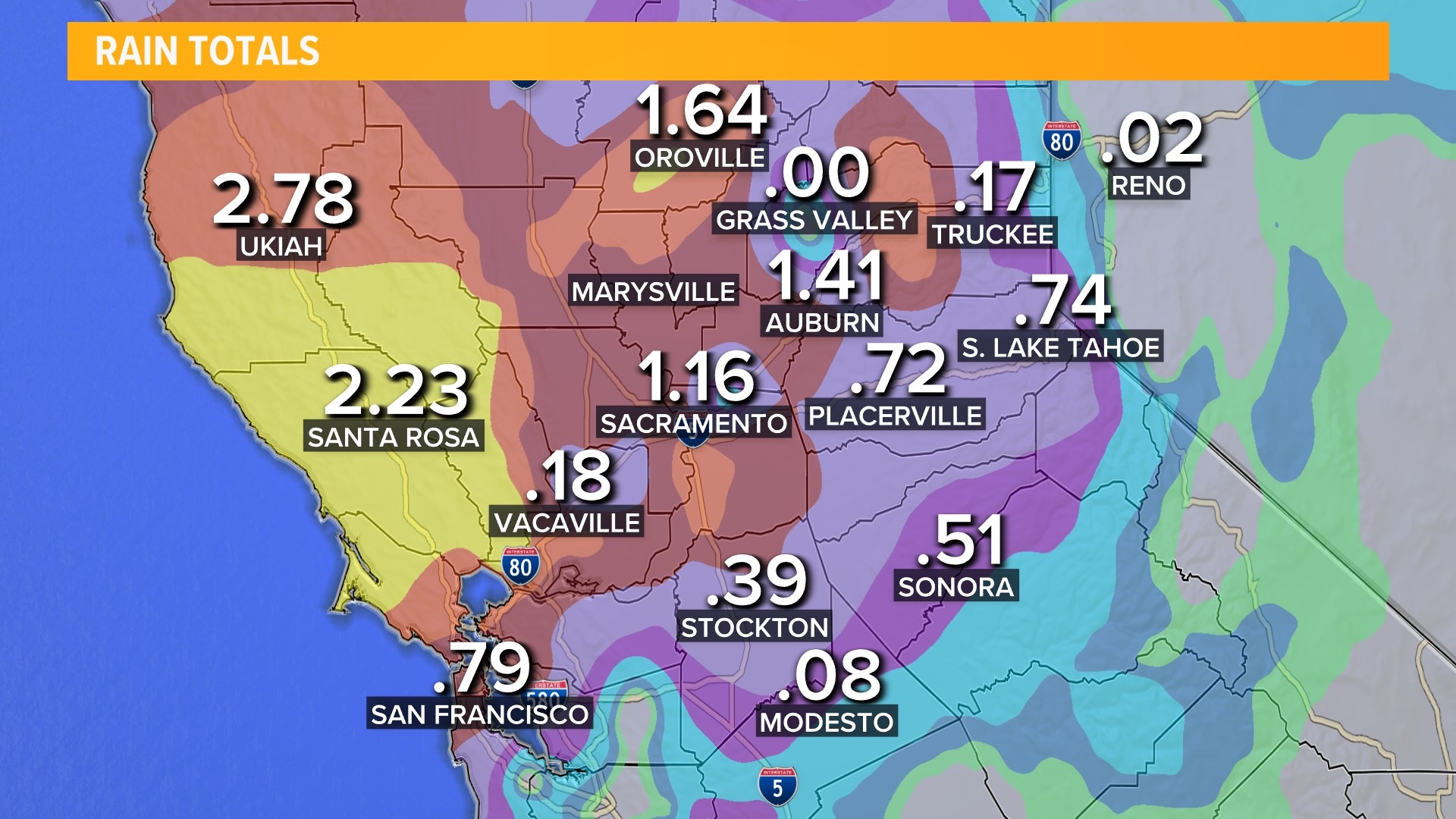 Weather update: Rain, floods and landslides in Sacramento region ...