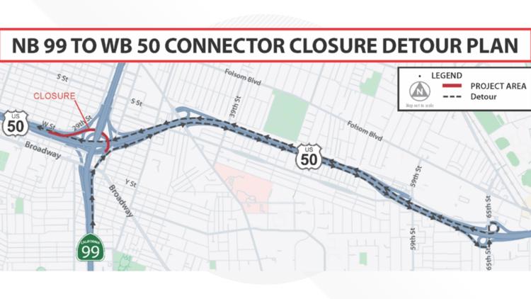 3 major road closures set to impact Sacramento weekend traffic | abc10.com
