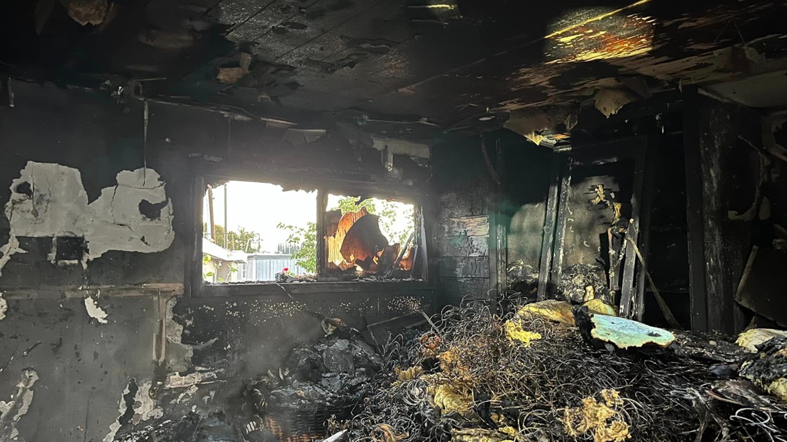 Tracy fire: 4 kids crawl through window to escape flames | abc10.com