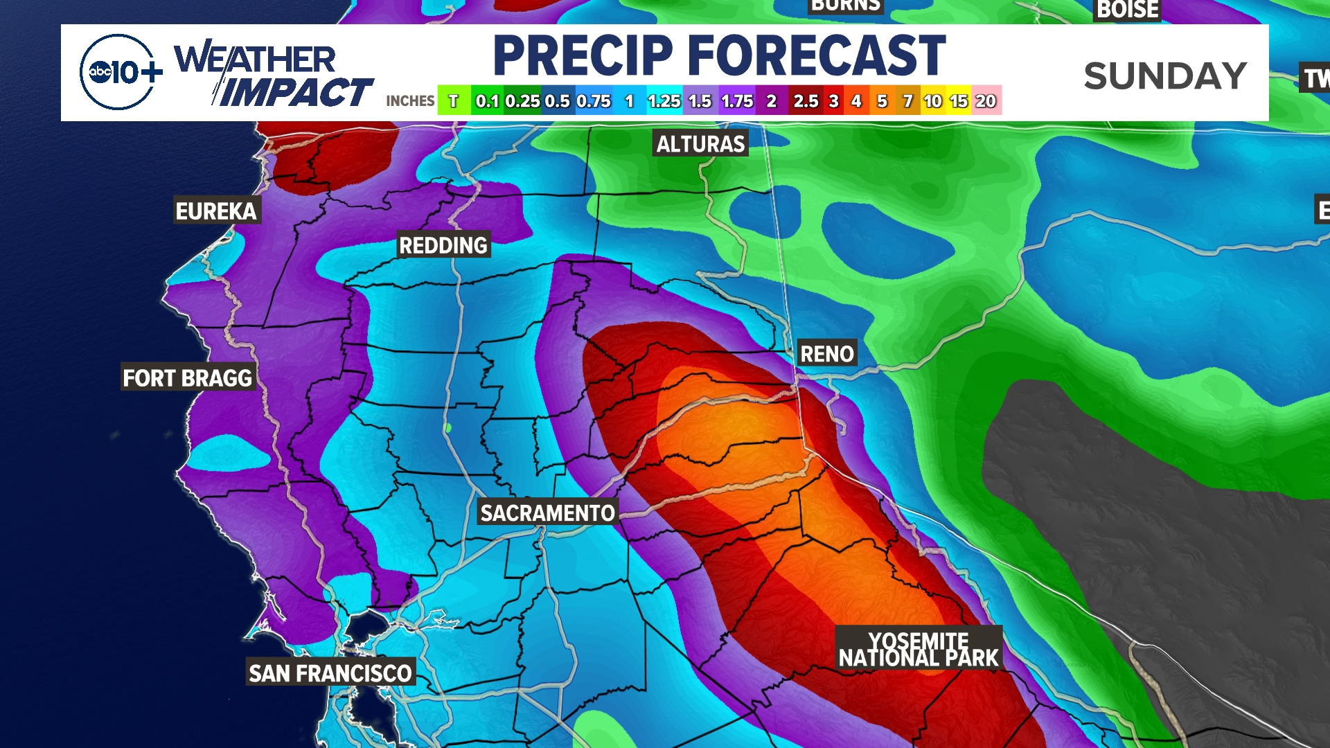Northern California weather: Weekend rain, snow and strong winds ...
