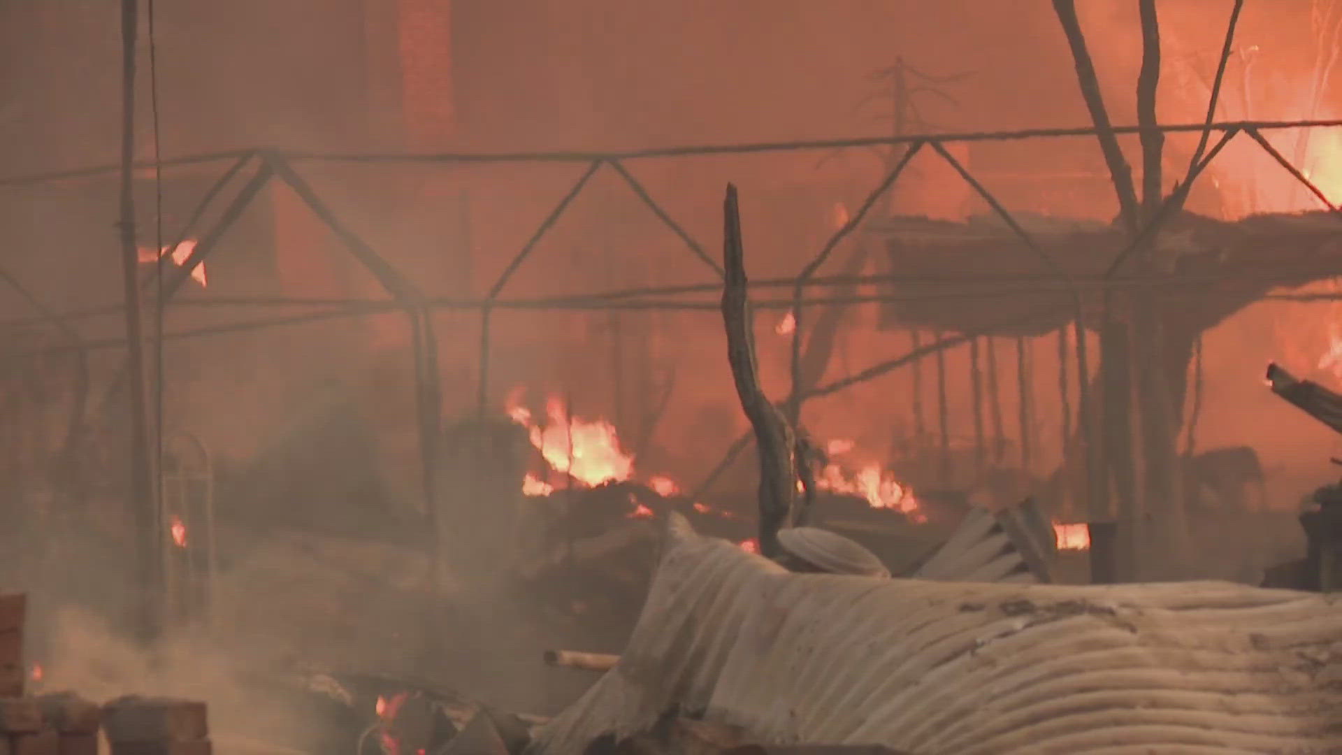 Lightning storms spark TCU September Lightning Complex wildfires in ...