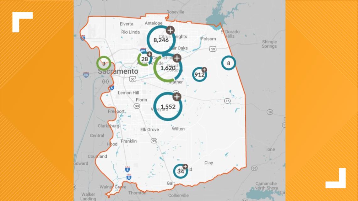 Power outages affect thousands near Carmichael | abc10.com