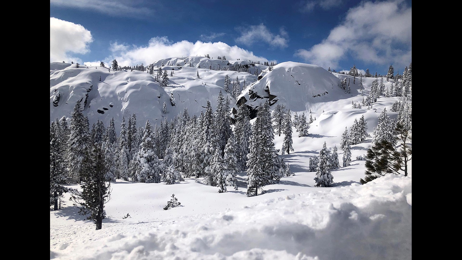California mountains blanketed in snow after winter storms | abc10.com