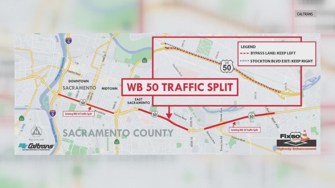 Fix Highway 50 project in Sacramento nears completion | abc10.com