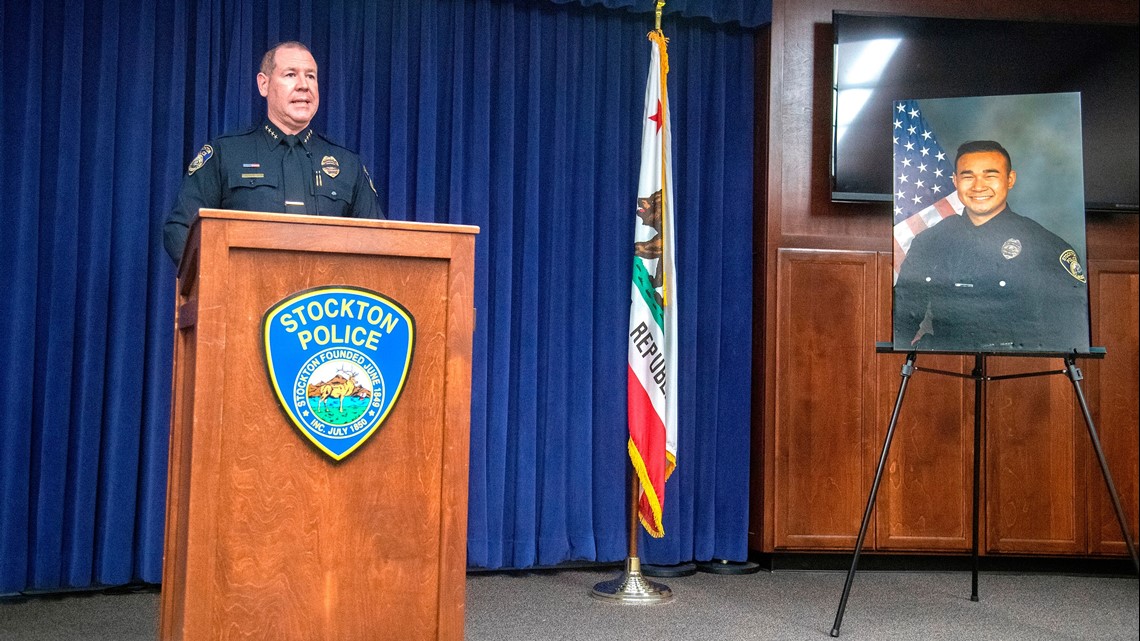 Stockton police to hold memorial procession for officer Jimmy Inn ...
