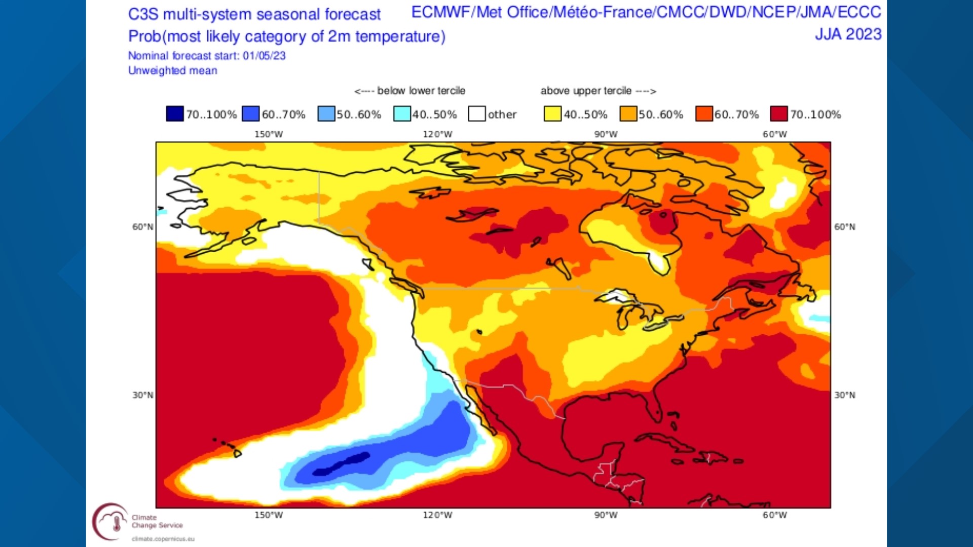 Could California be spared from another hotter than usual summer ...