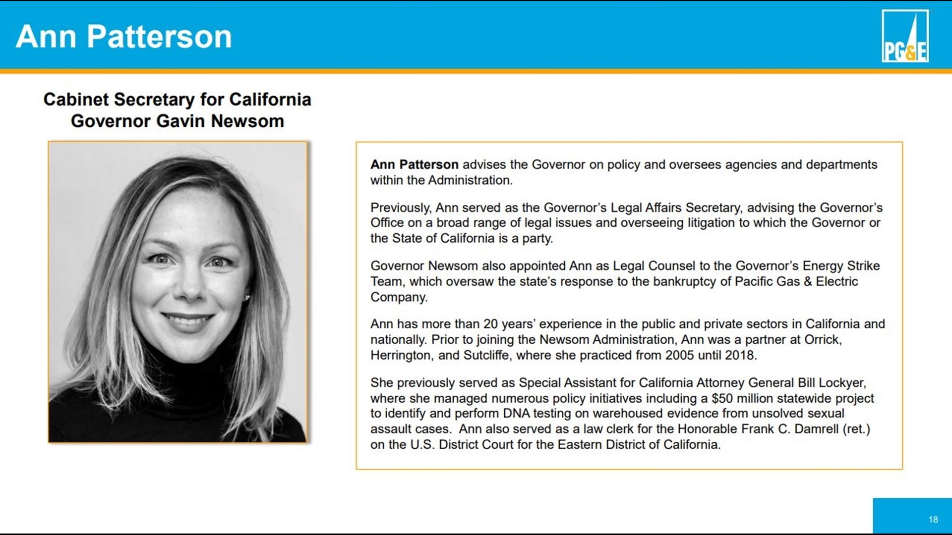 Newsom advisor plugs PG&E as ‘partner’ during shareholder event | abc10.com