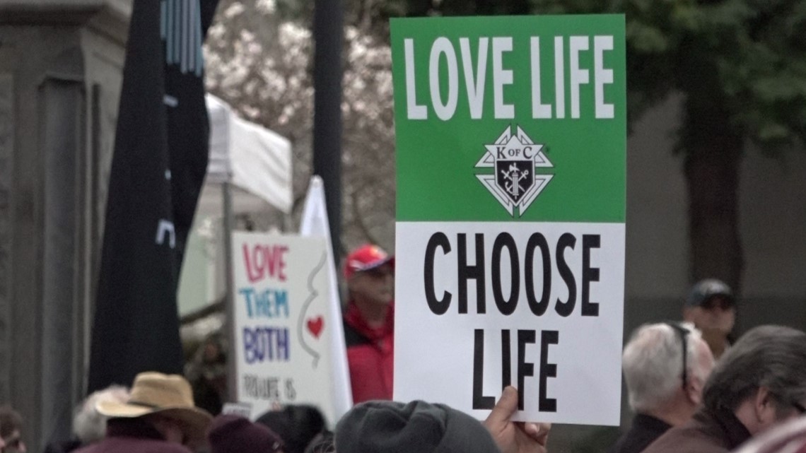 Anti-abortion rally and march for life at State Capitol | abc10.com