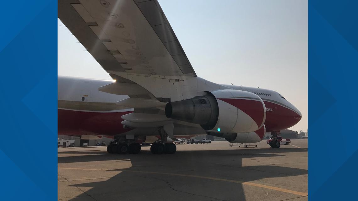 747 Supertanker joins fight against California wildfires | abc10.com