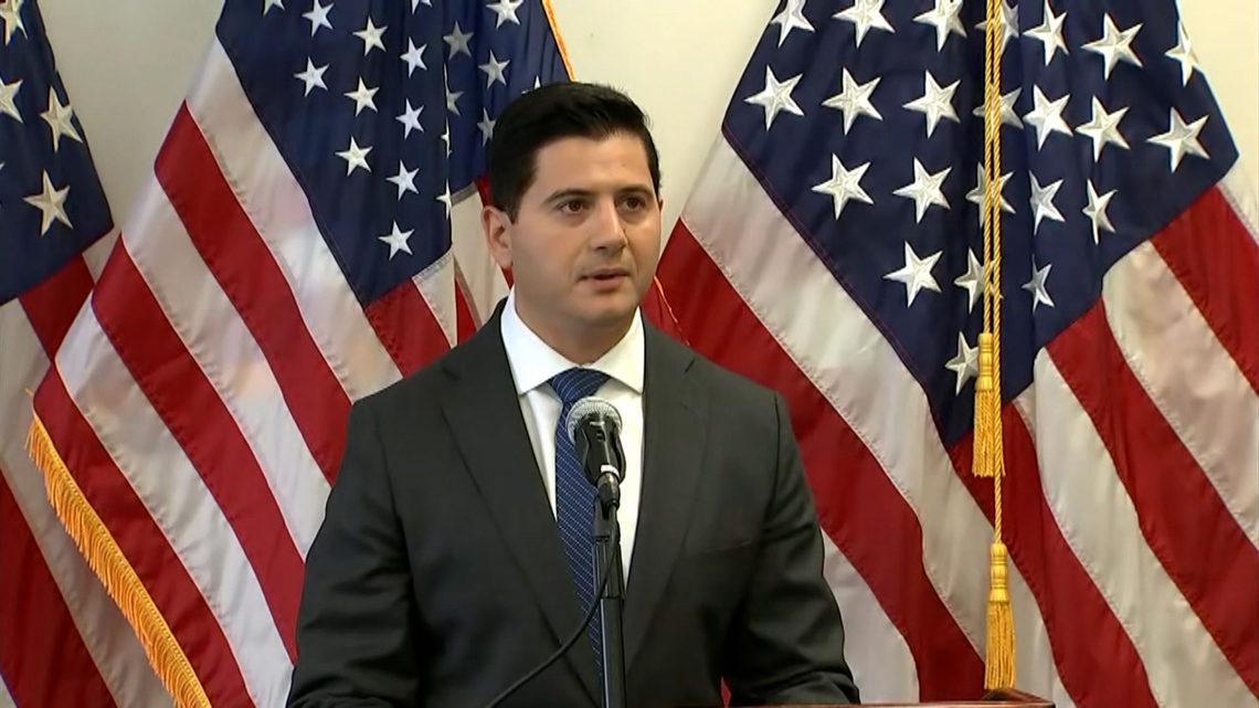 United States Attorney Bill Essayli announces federal criminal ...