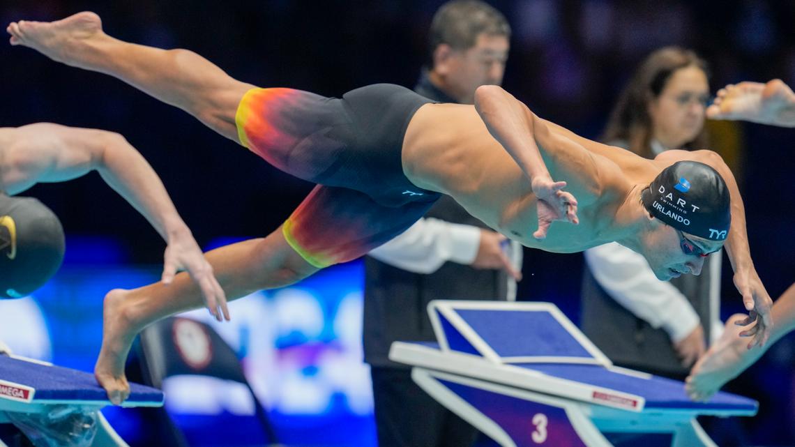 Luca Urlando qualifies to compete in 2024 Paris Olympics | abc10.com