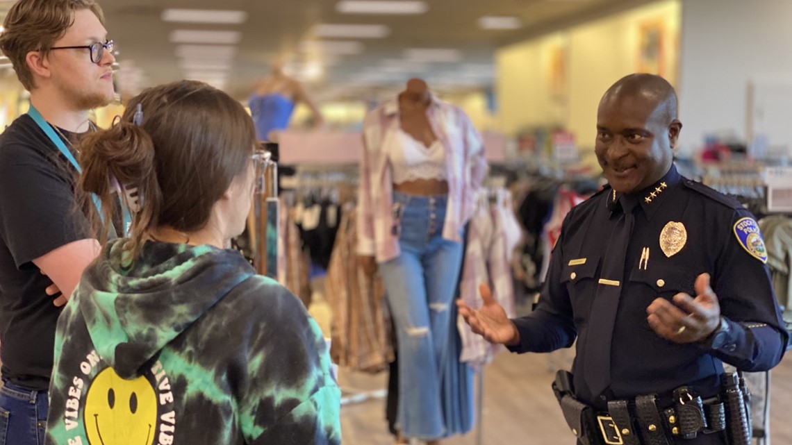 Stockton Police Chief walks through Trinity Pkwy to combat theft ...