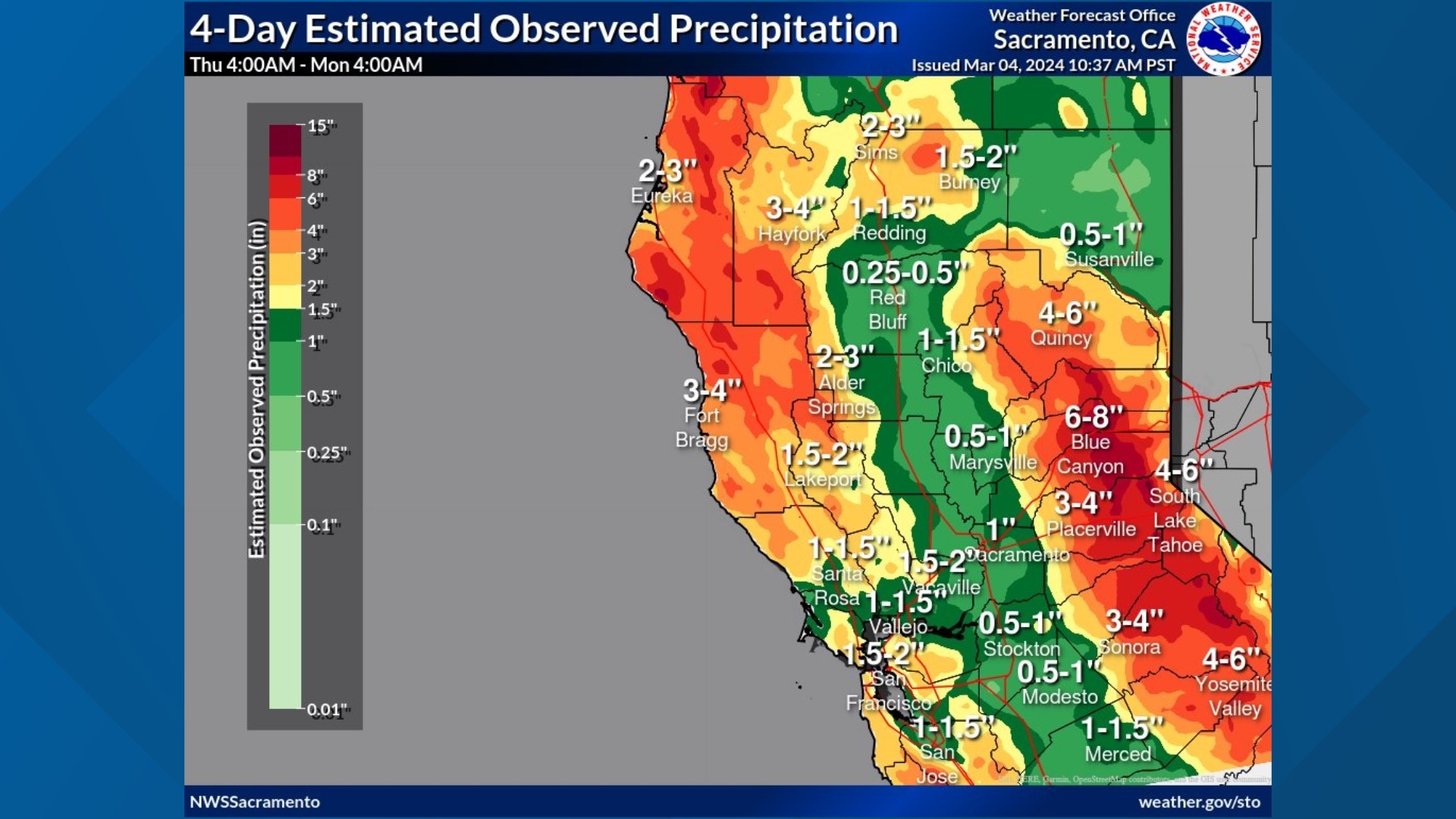 Recapping the biggest storm of the winter for California | abc10.com