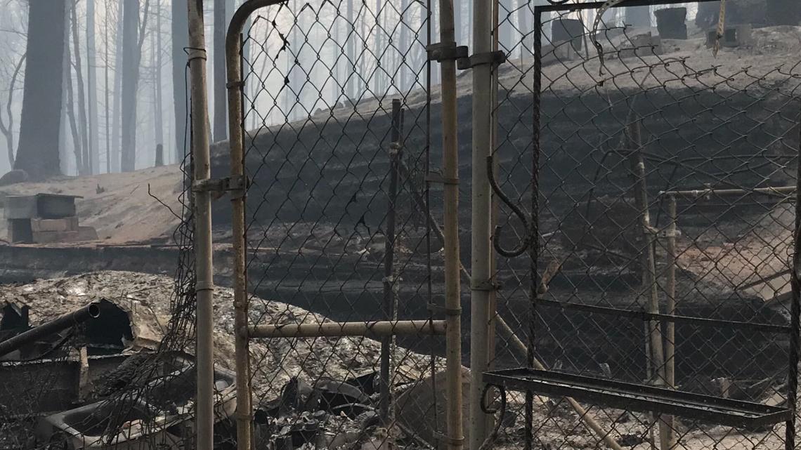 Photos: Family's loses home in North Complex fire after losing home in ...