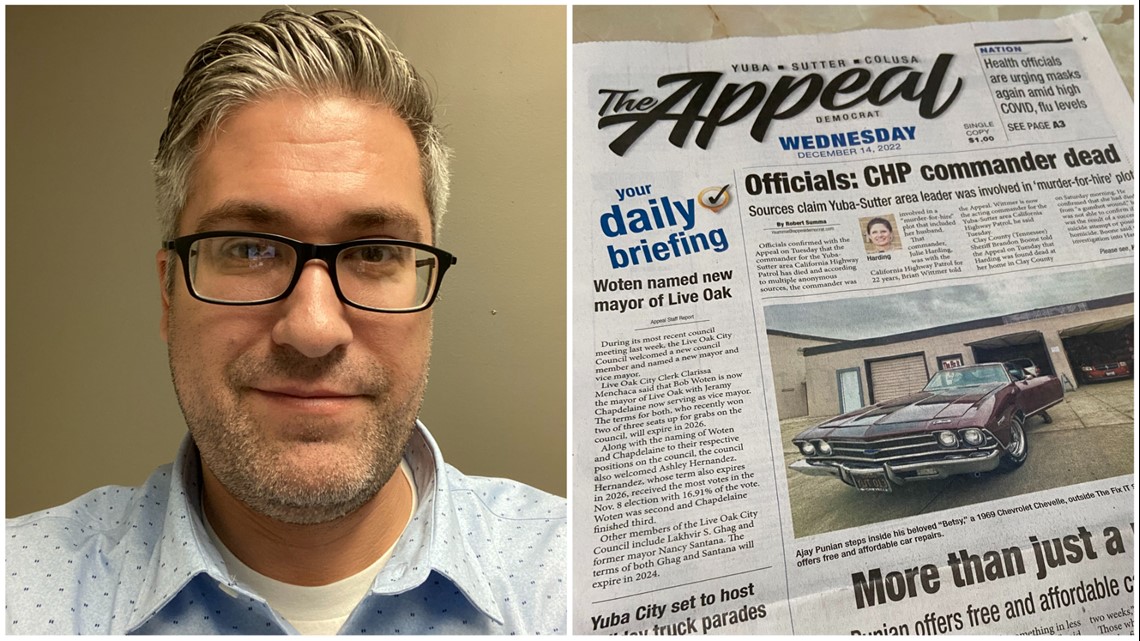 Appeal-Democrat broke story on CHP commander's death | abc10.com